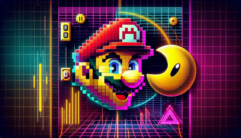 Retro Gaming Wallpaper 4K: Transform Your Setup with Classic Pixel Art ...